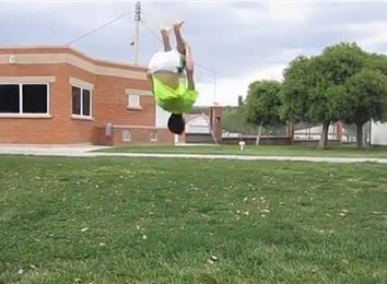 Most Consecutive Back Flips | World Record | Juan Luis