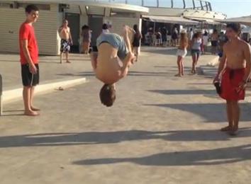 Most Consecutive Back Flips | World Record | Tom Rosenberg