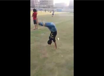 Most Back Handsprings In 30 Seconds | World Record | ahmed nabil