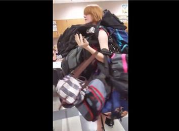 Most Backpacks Worn At Once | World Record | Antonio Luna