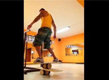 Longest Time Balancing On Top Of Two Balance Boards | World Record ...
