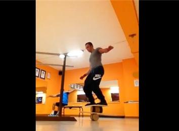 Longest Time Balancing On Top Of Two Balance Boards | World Record ...