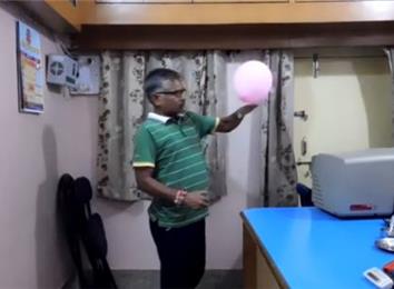 Most Times Bouncing A Balloon On Back Of Left Hand In 30 Seconds ...