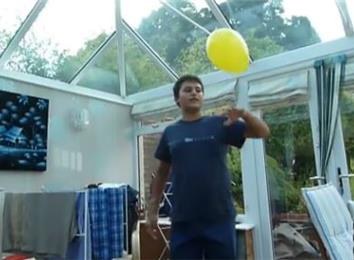 Most Times Bouncing A Balloon On Back Of Left Hand In 30 Seconds ...