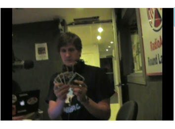 Most Baseball Cards Ripped In Half At Once | World Record | Mick Cullen