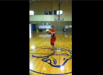 Longest Basketball Shot Made While Hula Hooping | World Record | Gasper ...