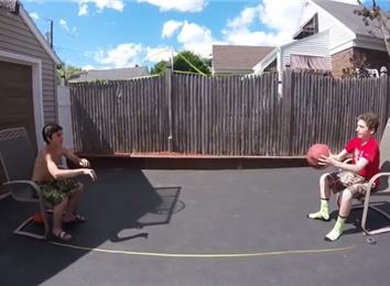Most Basketball Passes While Sitting In One Minute | World Record ...