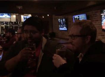 Fastest Two-Person Beer Chug Relay | World Record | Robert Butler