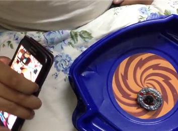 Most Times Making A Spinning Beyblade Jump In 30 Seconds | World Record ...