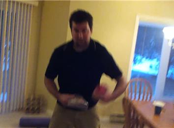 Longest Time To Juggle A Pomegranate, A Wrench, And A Frozen Steak | World Record | Jon Svec