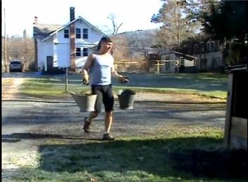 Fastest Time To Complete 700 Squats And 50 Bucket Carries | World ...