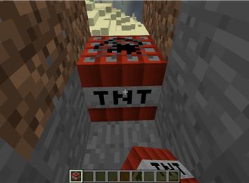 Most TNT Blocks Placed And Blown Up Inside A Mountain In "Minecraft ...