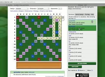 Most Points Earned From A Single Scrabble Tile | World Record | Samyie