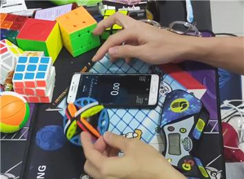 Fastest Time To Solve A Magic Eye Sphere | World Record | KAI YI LIM