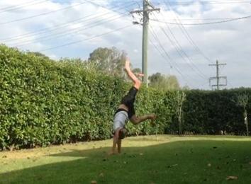 Fastest Completion Of Five Cartwheels | World Record | Jordan Lambiris