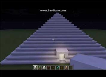 Largest Hand-Placed Nether Quartz Pyramid In "Minecraft" (PC) | World ...