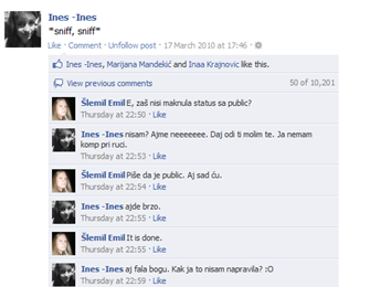 Longest Two-Person Comment Thread On A Facebook Status Update | World ...