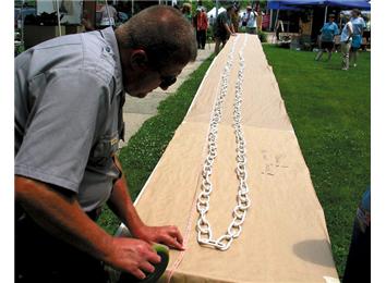 Longest Ceramic Chain | World Record | Bari Benson