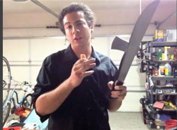 Longest Time Juggling Machete And An Axe In One Hand While Juggling Two ...