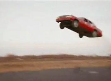 Longest Distance To Jump A Ford Crown Victoria | World Record | Ryan Stock