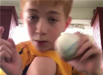 Most Passes Of A Baseball Between Legs In One Minute | World Record ...