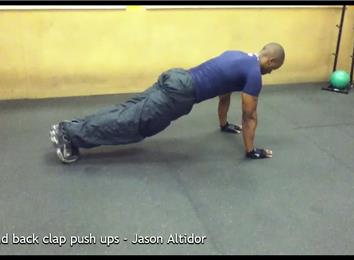 Most Consecutive Behind-The-Back Clapping Push-Ups | World Record ...