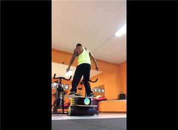 Longest Time Balancing On Top Of Two Balance Boards | World Record ...