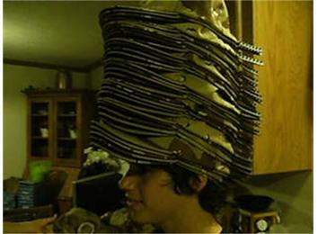 Most Hats Worn At Once | World Record | Joshua Teneyck