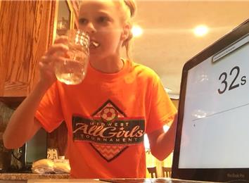 Fastest Time To Make A Bun And Eat A Bun | World Record | Clare Plummer