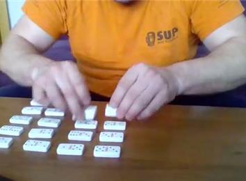 Fastest Time To Stack 20 Dominoes Into A Tower | World Record | Pavol ...