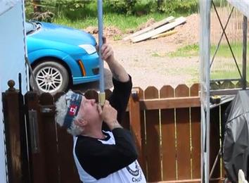 Longest Time Balancing A Duck Decoy On A Pole On Chin While Standing ...