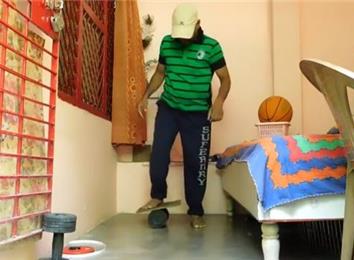 Longest Time Standing On Dumbell | World Record | Suresh Gaur