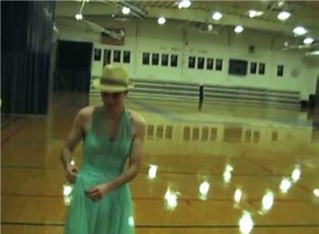 Fastest Cycle Of The Macarena Completed While Wearing A Dress And ...