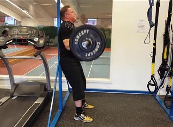 Heaviest Strict Barbell Curl (Athlete Over 50 Years Old) | World Record ...