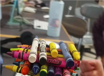 Most Crayons Balanced On Top Of A Water Bottle | World Record | Crayon ...