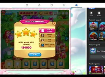 Highest Score In "Candy Valley: Level 3" (Online) | World Record ...