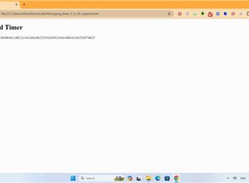 Fastest Time To Type The First 25 Square Numbers | World Record | amit katz