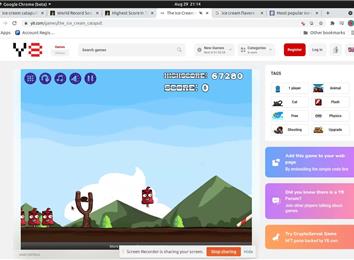Highest Score In "Ice Cream Catapult: Level 2" (Online) | World Record ...