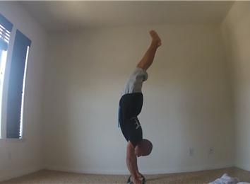 Longest Handstand (Junior) | World Record | Samii Panda