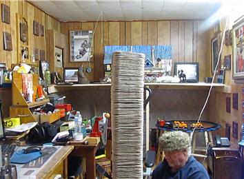 Longest Time Balancing 200 Tim Hortons Coffee Trays On One Hand While ...