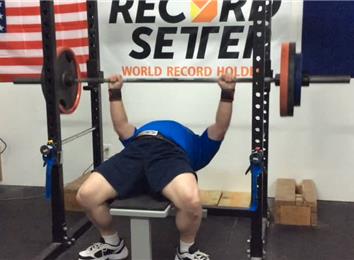 Most 275-Pound Bench Press Reps By Someone Weighing Less Than 231 ...