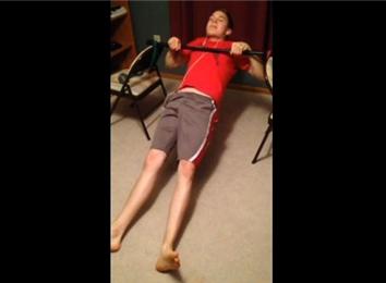 Most Overhand False Grip Inverted Rows | World Record | Isaac Cloud