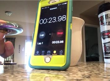 Longest Time Spinning A Fidget Spinner | World Record | Jared Perlmutter