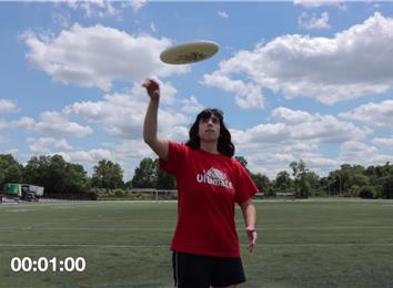 Most Upside Down Frisbee Catches With One Hand In 30 Seconds | World ...
