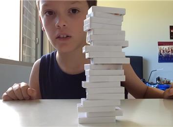 Fastest Time To Stack 20 Dominoes Into A Tower | World Record | Marcus ...