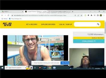 Longest Time To Balance The "RecordSetter Book Of World Records" On Head | World Record | Zoilo ...