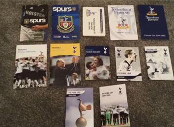 Largest Collection Of "Tottenham Hotspur" Fixture Cards | World Record ...