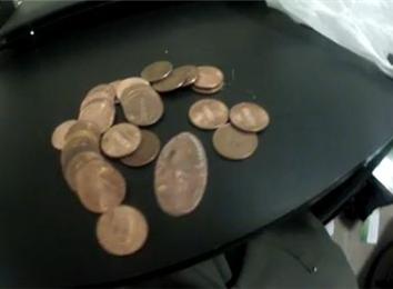 Most Pennies Balanced Vertically On A Penny | World Record | Tai Star
