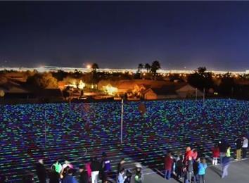 Longest Glowstick Chain | World Record | Alana London