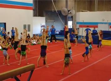 Most People Doing Handstands At Once | World Record | VGASD